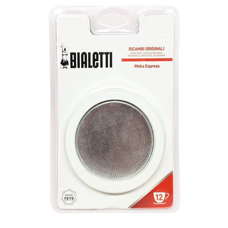 BIALETTI set brtvi i filtera za kafetijere moka, 12 šalica