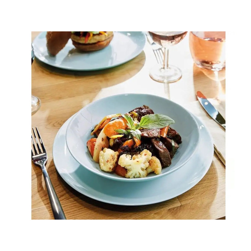 LUMINARC PARADISE BLUE set tanjura za jelo 18/1